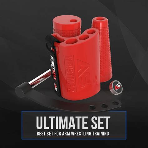 Wristmax Arm Wrestling Handle Ultimate Grip Handle Set
