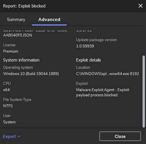 Malwarebytes Thinks Its Blocking Exploits Even Though Its Just Word