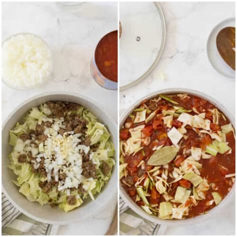 Sausage And Cabbage Soup Recipe Stovetop Simply Stacie