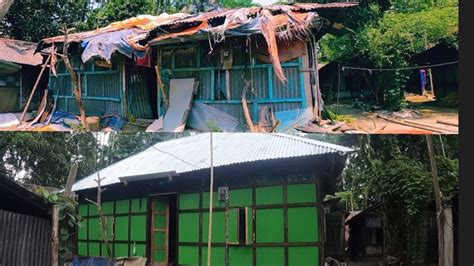 বৃষ্টির আগেই বিধবা বোনের নতুন ঘর শেষ হলো বৃষ্টিতে আর ভিজতে হবে না