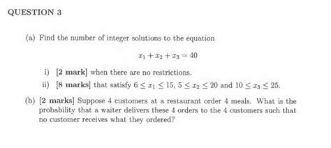 solved a find the number of integer solutions to the