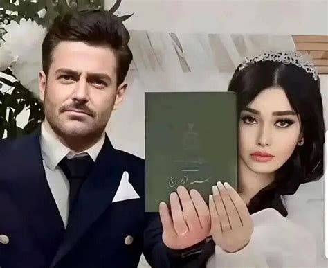 کارت عروسی شیک محمدرضا گلزار و همسرش آیسانعکس مجله سرگرمی و دیجیتال