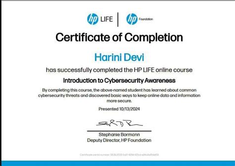 harini devi b on linkedin cybersecurity onlinesafety
