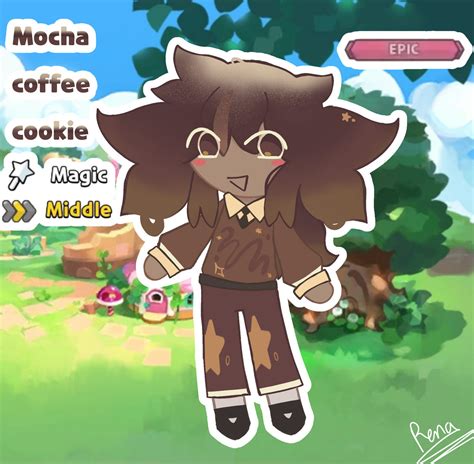 Mocha Coffee Cookie Crk Oc By Renathecoolest On Deviantart