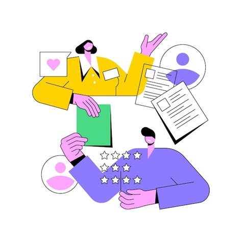 Premium Vector Job Interview Abstract Concept Vector Illustration
