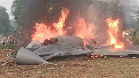 Indian Air Force Mig 29 Crashes Near Agra Pilot Successfully Ejects
