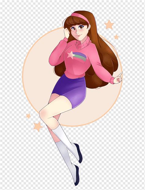 Thigh Pin Up Girl Shoe Human Leg Mabel Pines Purple Cartoon