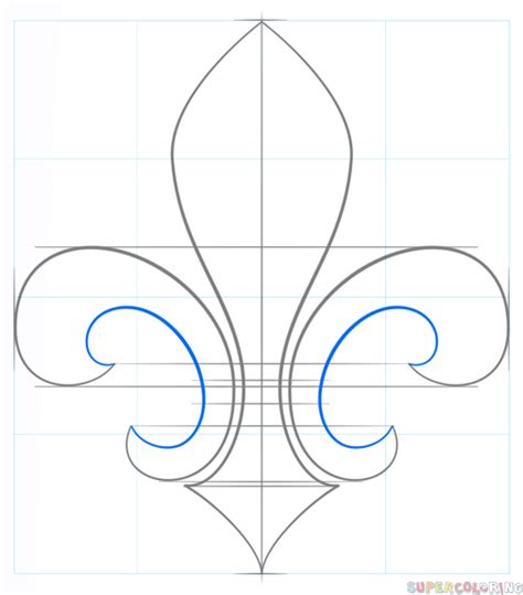 Comment Dessiner Une Fleur De Lys Tuto Dessin Etape Par Etape