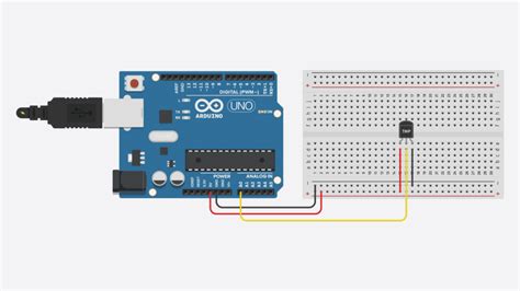TMP Temperature Sensor Arduino Tutorial Examples