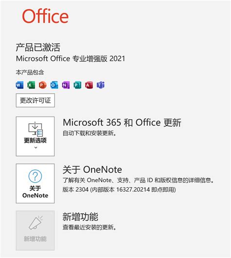 Onenote 2021 V2304没看到分区垂直选项卡按钮 Office版 Onenote 中心