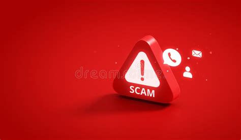 Scam Warning Fraud Security Alert Crime Phishing Internet Technology Danger Online Cyber Virus