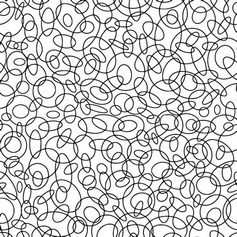 Premium Vector Seamless Abstract Pattern Of Geometric Circles And