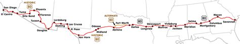 Interstate Hwy 80 Map
