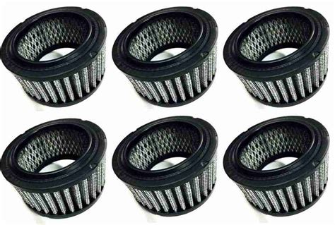 6 Pack 110377e075 Quincy Polyester Washable Air Filter Element