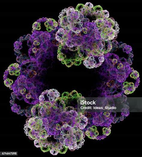 크리에이 티브 디자인에 대 한 3d 추상 프랙탈 그림 배경 0명에 대한 스톡 벡터 아트 및 기타 이미지 0명 개발 검은색 Istock