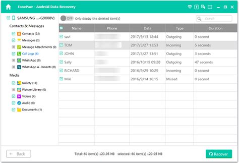 How To Recover Deleted Call Logs From Android Phones