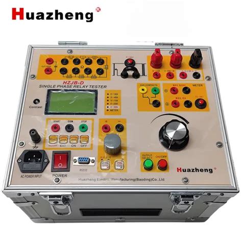 Comprehensive Relay Test Unit Single Phase Relay Protection Test Device