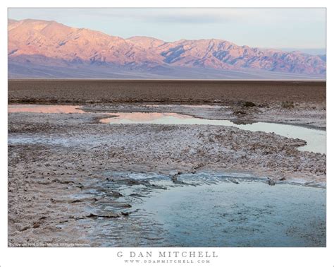 G Dan Mitchell Photograph Desert Spring — Death Valley G Dan