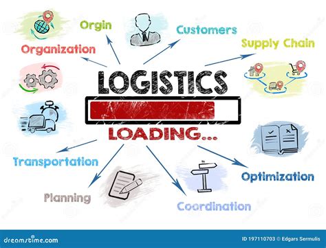 Logistics Organization Delivery Transporting Cargo Selecting