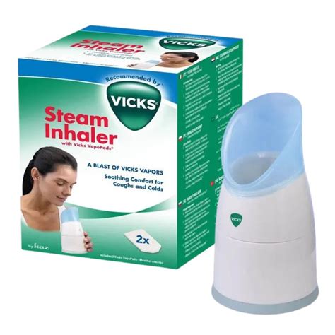 Vicks Steam Inhaler With Menthol For Congestion Relief Qatar Moms