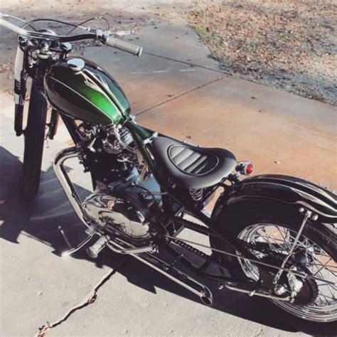 Solo Seat Black Custom Hardtail Motorcycles Factory Metal Works