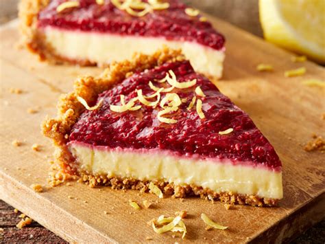 Raspberry Topped Lemon Pie Recipe Raspberry Topped Lemon Pie Recipe