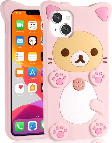 Stsnano Kawaii Phone Case For Iphone 13 Mini 54 3d Cute
