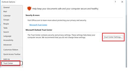 Outlook Attachment Preferences Microsoft Community