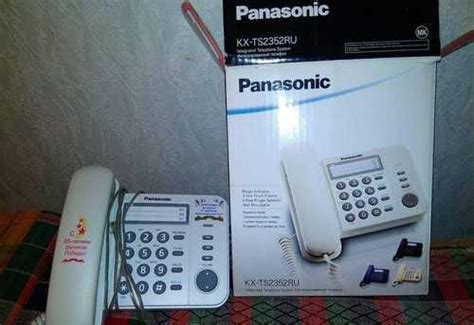 Телефон стационарный Panasonic KX-TS2352 ru | Festima.Ru - Мониторинг ...