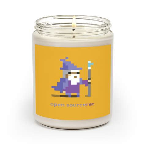 8 Bit Open Source Sorcerer Programming Scented Candles Sold By Jooziecotton Sku 195511721