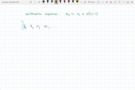 solved write an expression for the n th term of the sequence there is