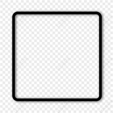 검은 테두리단순한 Png 일러스트 무료 다운로드 Lovepik