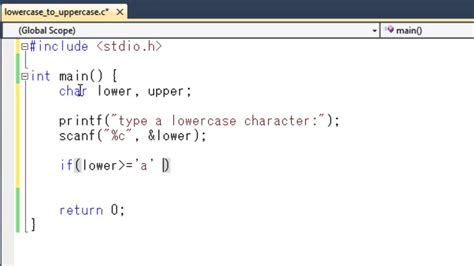 Convert Uppercase To Lowercase Using Ascii