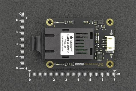 Gravity UART Fiber Optic Transceiver Module DFRobot