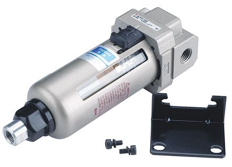 Smc Vacuum Water Separator 1 2 In Npt 100 Kpa To 1 000 Kpa 5°c To