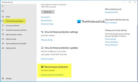 Enable And Configure Ransomware Protection In Windows Defender
