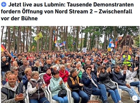 Max Otte on Twitter Demonstration für NordStream2 in Lubmin Für