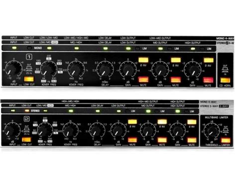 BEHRINGER CX3400 V2 SUPER X PRO CROSSOVER 3 VIE STEREO 4 MONO USCITA