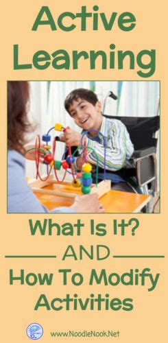 Modifying Activities For Active Learning Noodlenooknet Active