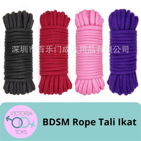 Promo Bdsm Rope Tali Ikat Alat Bantu Pemuas Sex Toys Pria Wanita