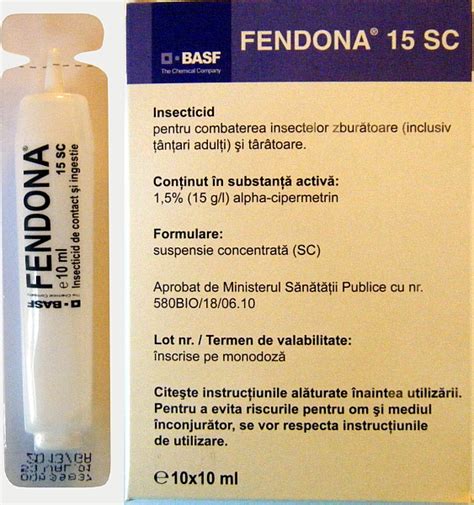 Regent: FENDONA 15SC