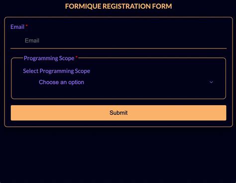Formique Js Write Robust Forms With Pure Javascript
