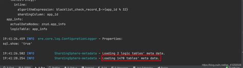 Shardingsphere Spring Boot启动时在shardingdatasource加载数据库表元数据卡死慢的问题