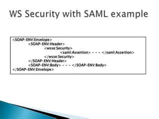Web Service Security PPTX Web Design And HTML Internet