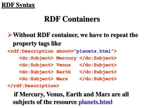 Ppt Resource Description Framework Rdf Powerpoint Presentation