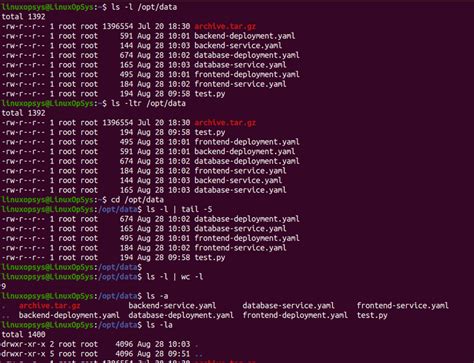 File And Directory Management Commands Linuxopsys