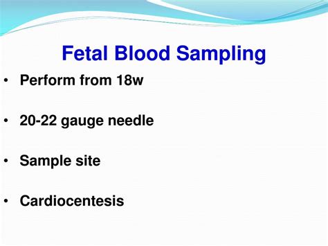 Ppt Invasive Procedures For Prenatal Diagnosis Powerpoint