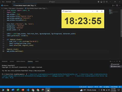 Timekeeper Building A Digital Clock With Python Upwork