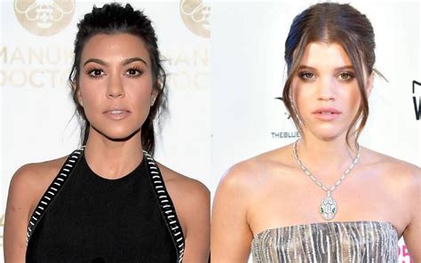 Oops Sofia Richie Unfollowed Kourtney Kardashian On Instagram