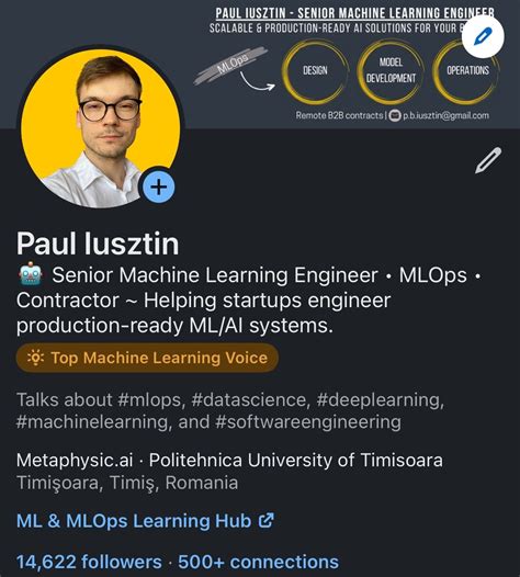 Machinelearning Mlops Datascience Paul Iusztin 40 Comments